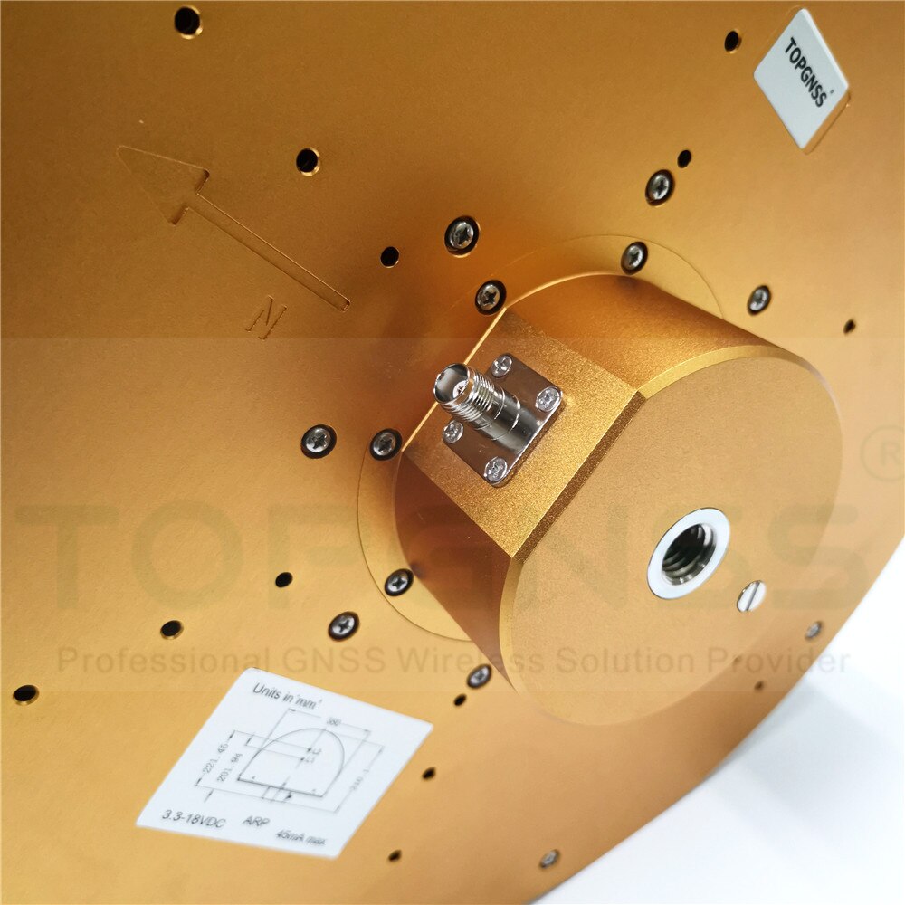 2pcs RTK GNSS High-Precision CORS RTK antenna 3D choke RTK antenna 3-1 ...