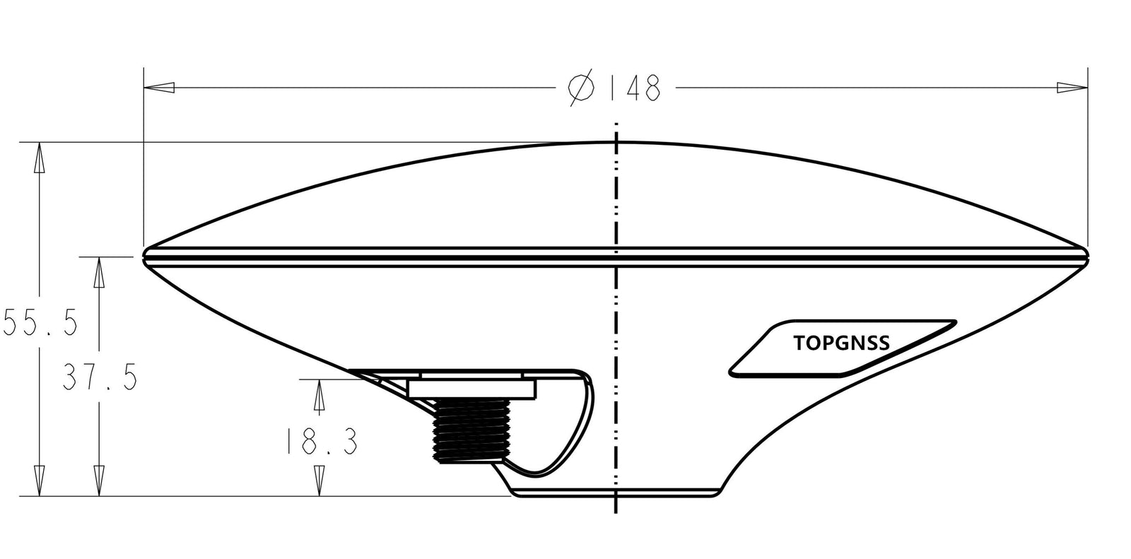 NEW TOPGNSS 3-12V RTK GNSS Antenna GPS GLNASS BEIDOU GALILEO GPS Anten ...