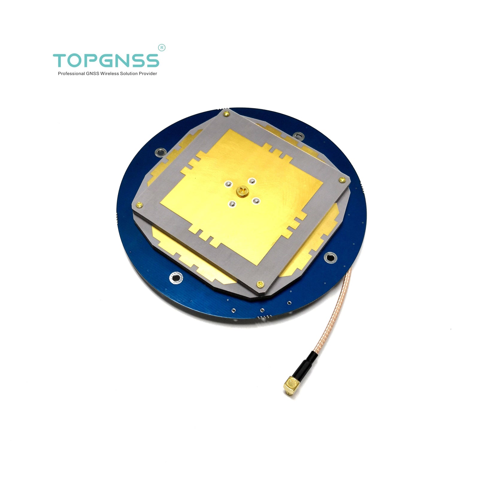TOPGNSS Built-in GNSS measuring GPS antenna,RTK GNSS High-Precision su ...